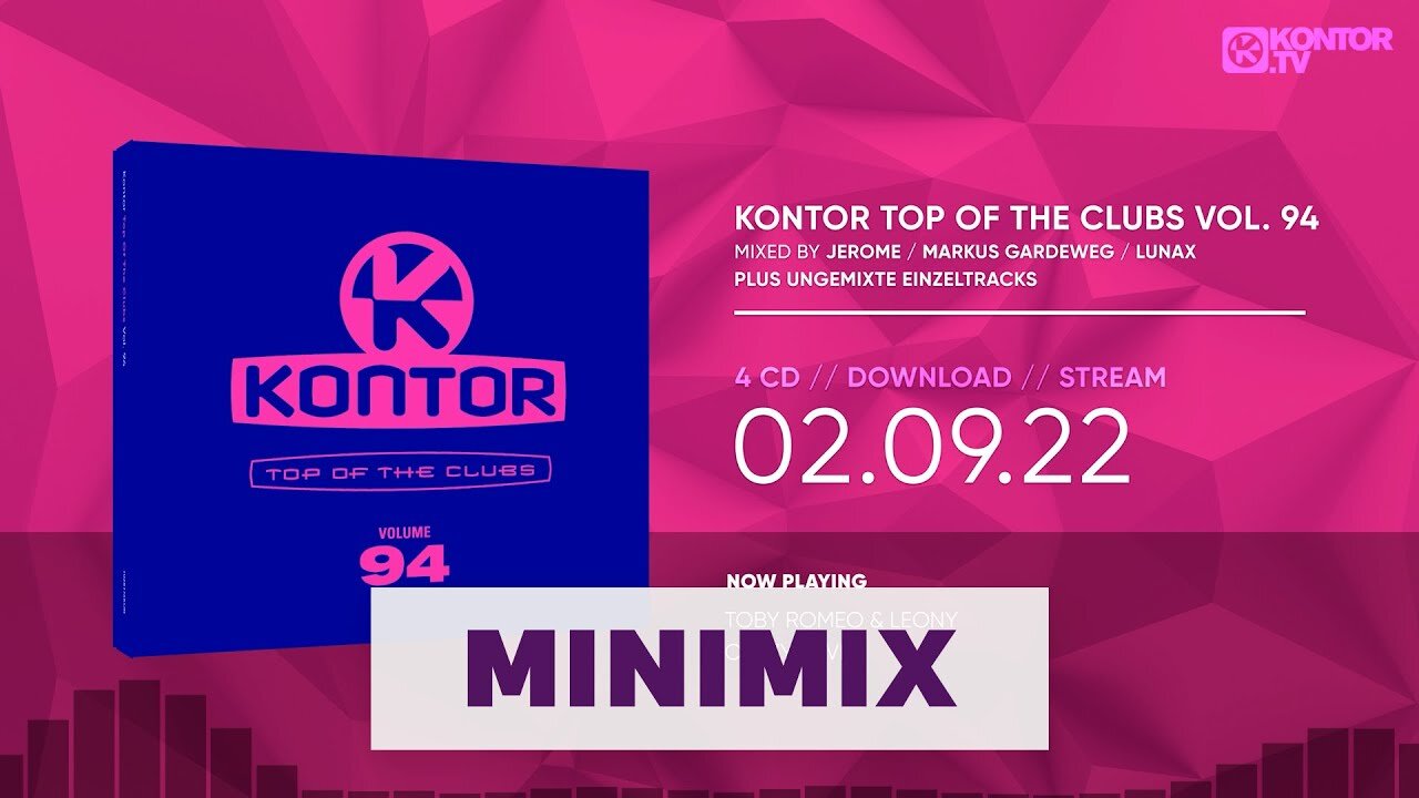 "Kontor Top Of The Clubs Vol. 94" (Kontor Records) - POP-HIMMEL.de